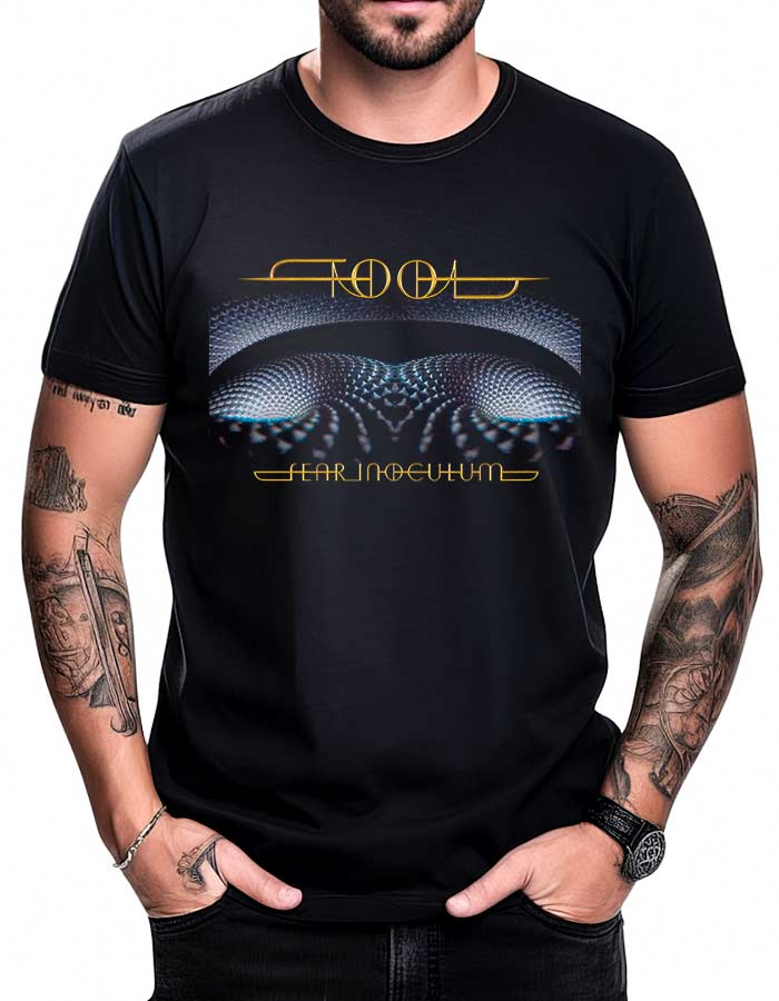 T-shirt koncertowy męski TOOL "Fear Inoculum cover"